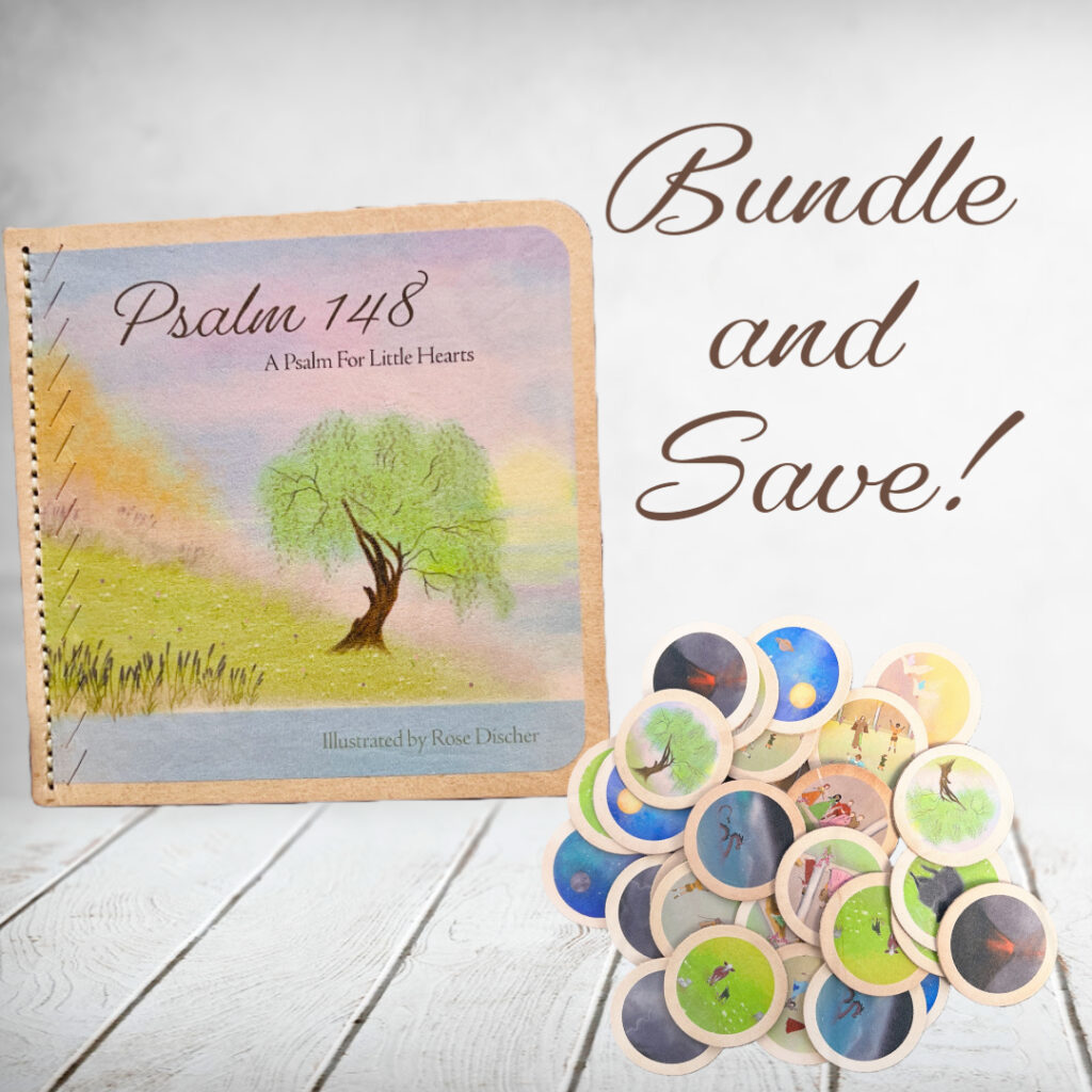 Psalm 148 Book and Memory Game Bundle – Forever Leather LLC